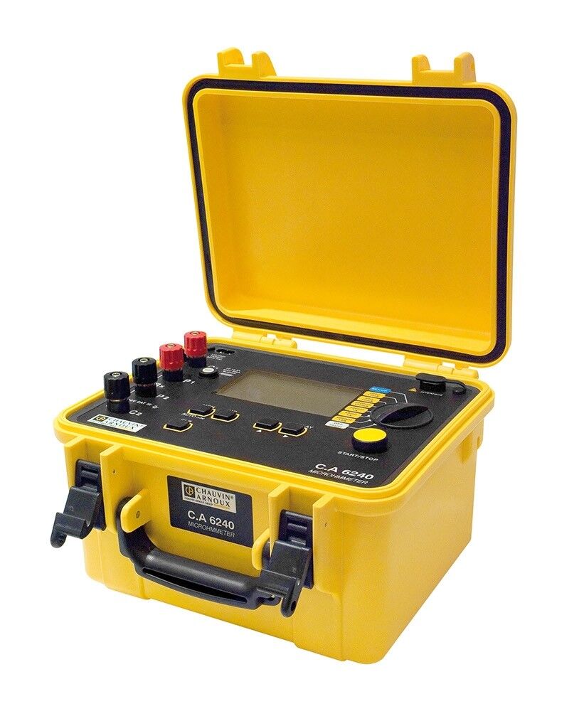 CHAUVIN-ARNOUX MICROHMMETER 10A CA 6240